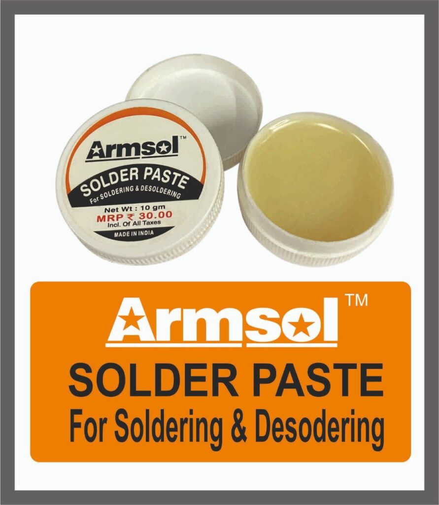 Buy Soldering and Desoldering Flux Paste (Yellow) online at Armsol.in